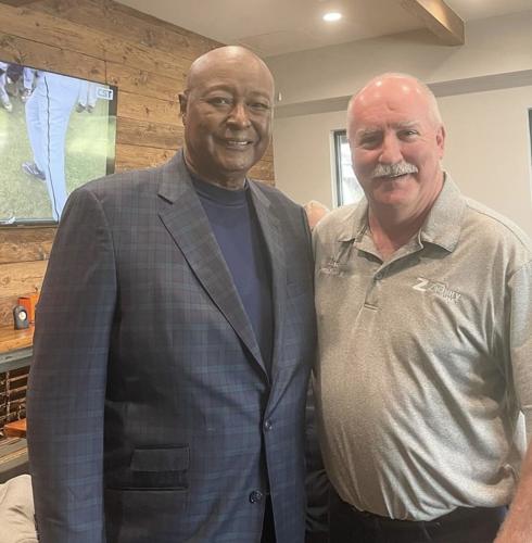 Former Southern baseball coach Roger Cador speaks to Zachary Rotary ...