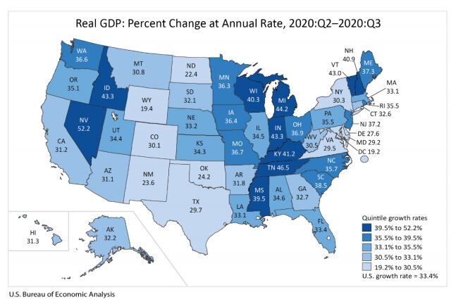 Louisiana GDP sees significant economic rebound by third quarter ...