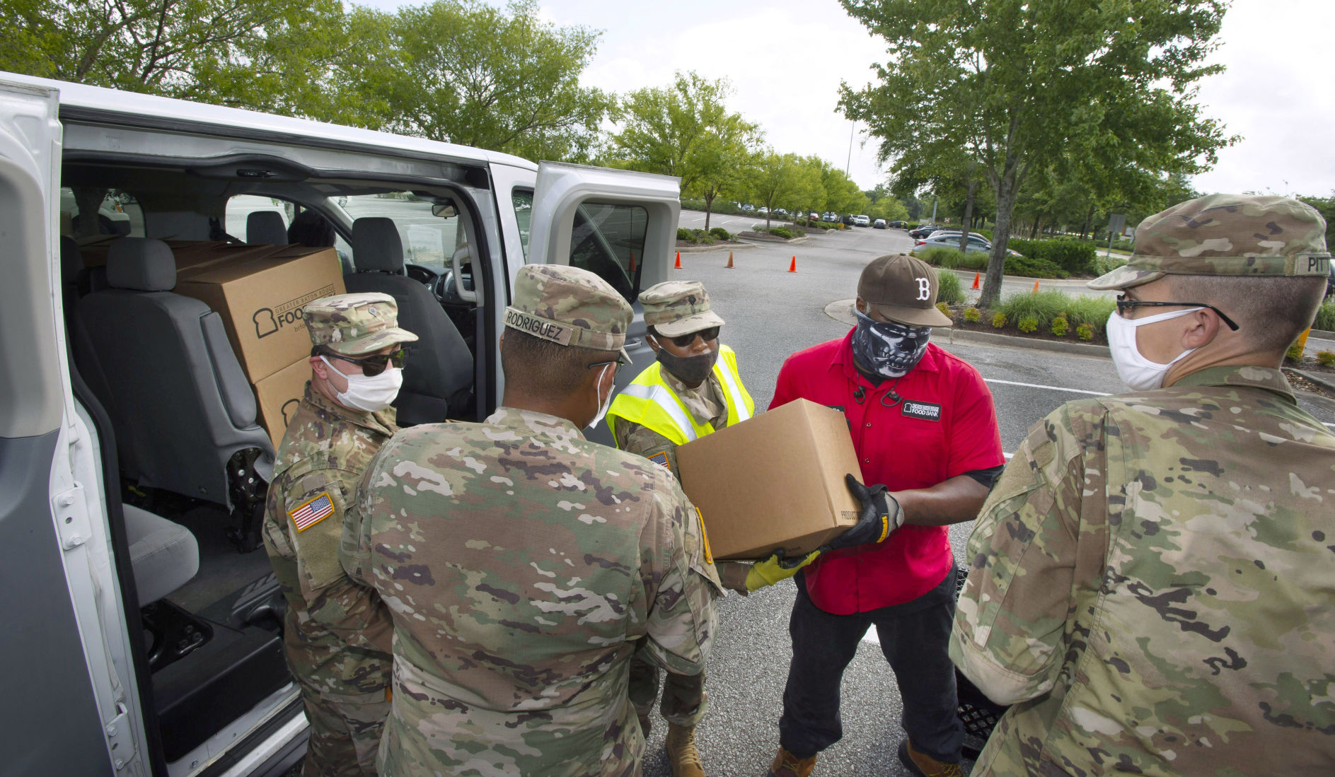 Photos: 225th Engineer Brigade of La. Army National Guard assists ...