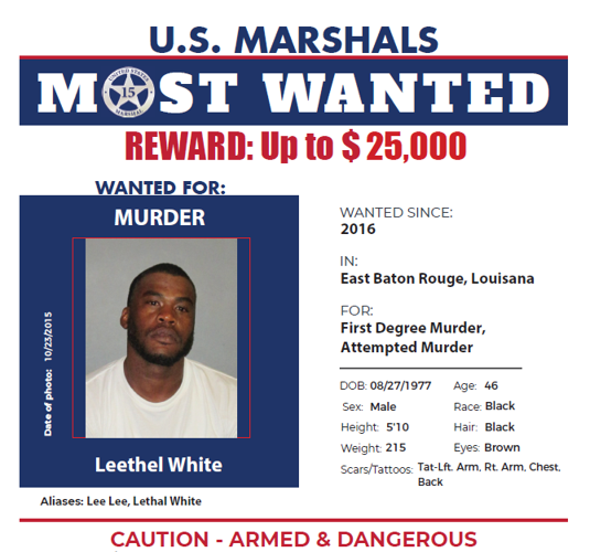 Baton Rouge man on U.S. Marshals' 15 Most Wanted | Crime/Police ...