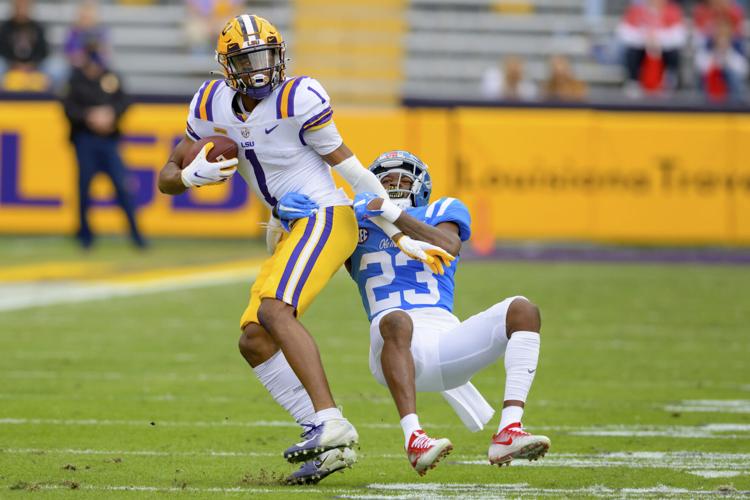 Freshman Kayshon Boutte breaks LSU and SEC single-game record for ...