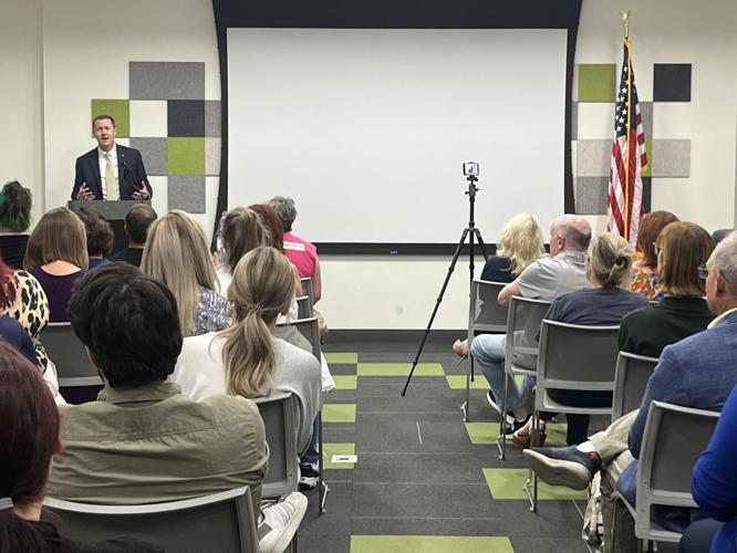 Cade Brumly spoke at a Moms for Liberty event | News | theadvocate.com