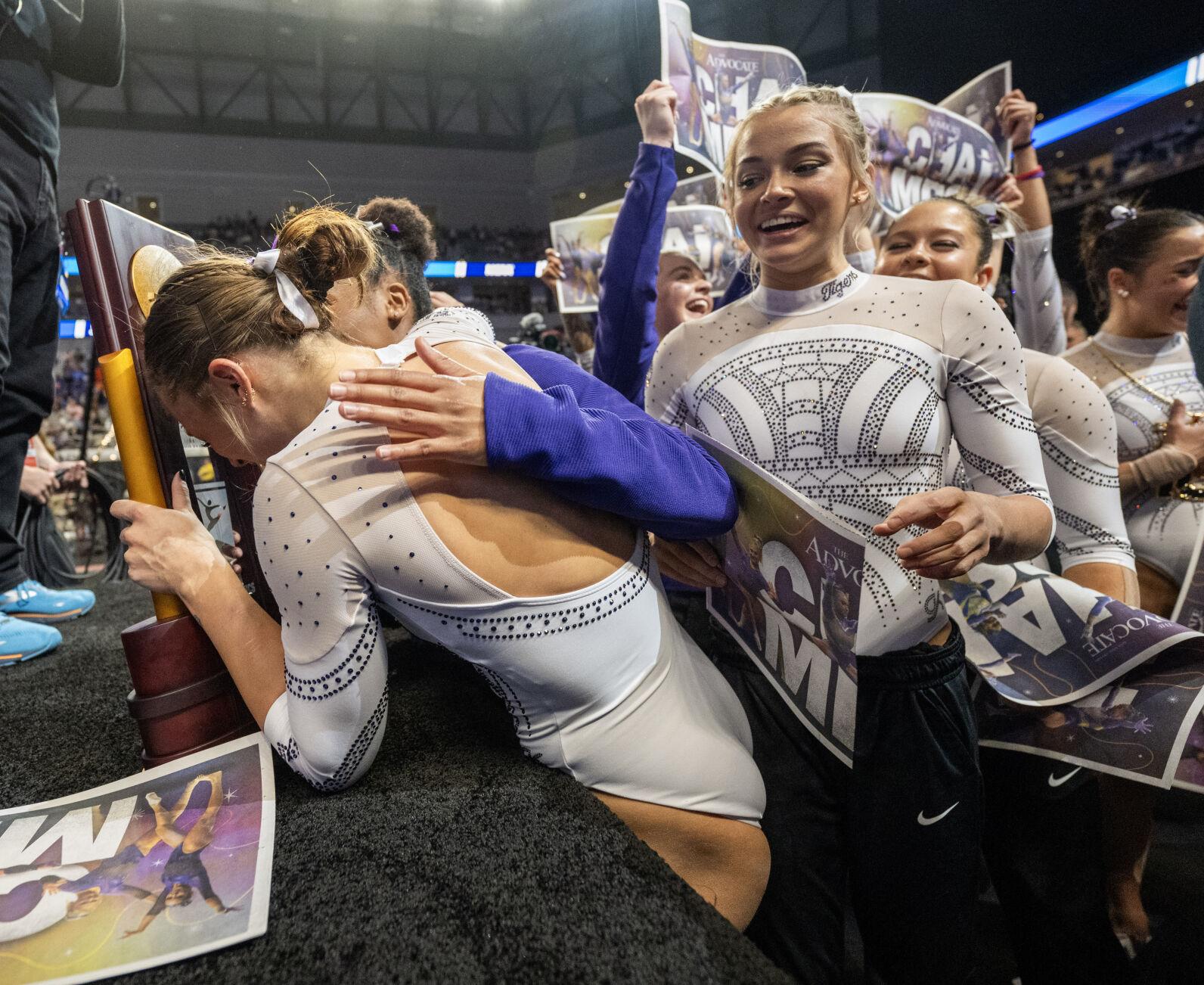 Photos: LSU Captures The Crown Winning Its First National Gymnastics ...