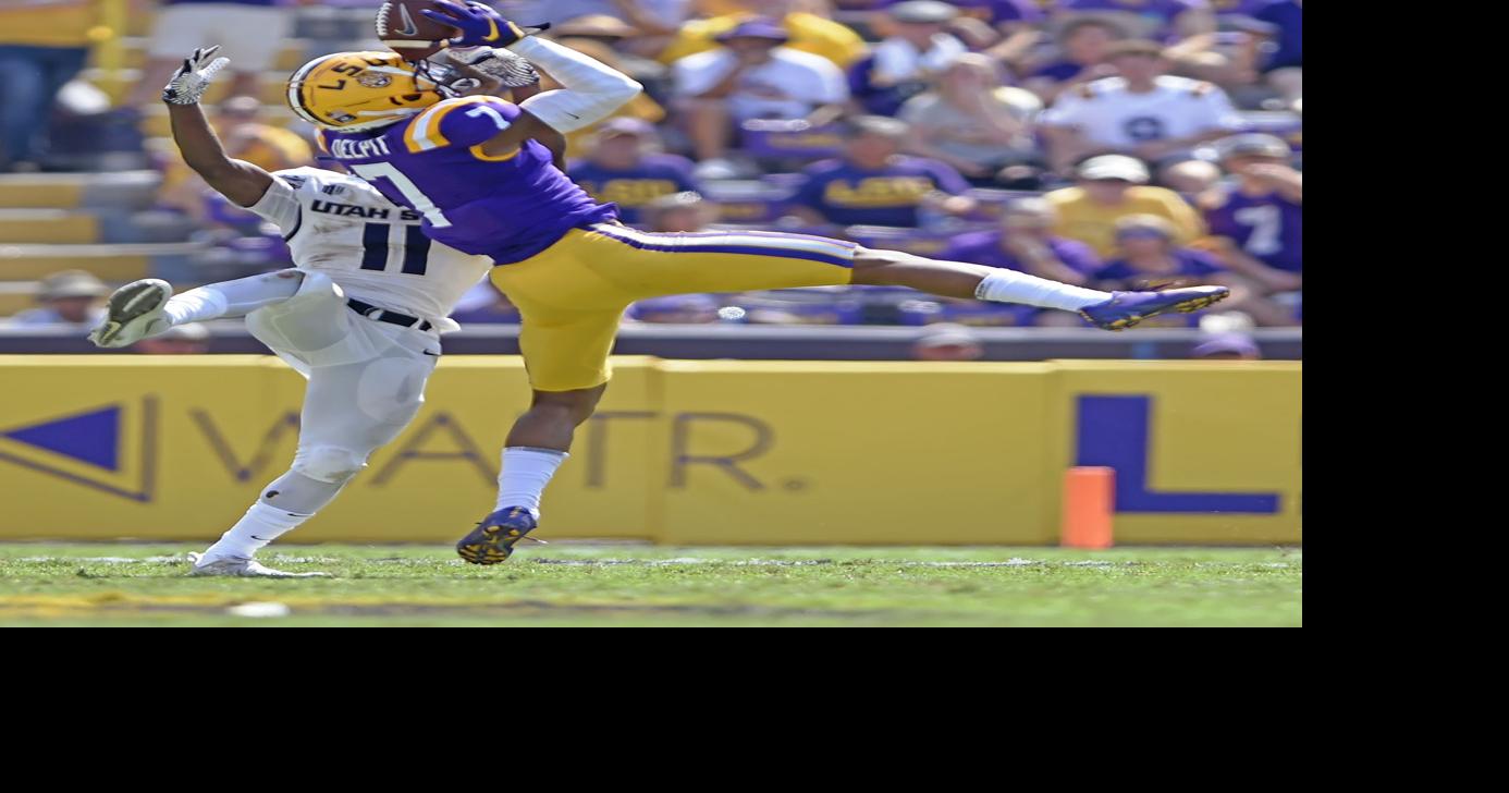 LSU's Grant Delpit explains what happened in early-game injury scare ...