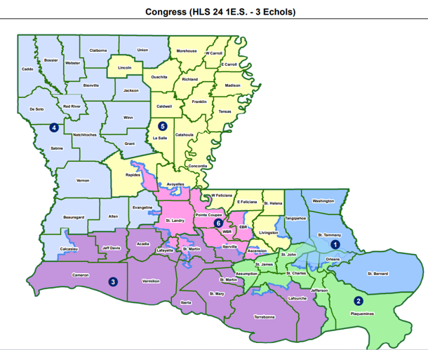 Louisiana Lawmakers Are Weighing A Redesign Of Congressional Districts