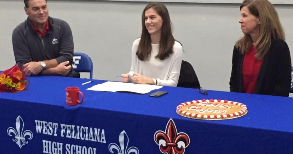 Saints runner Kelly Goff signs with UL-Lafayette | St. Francisville ...