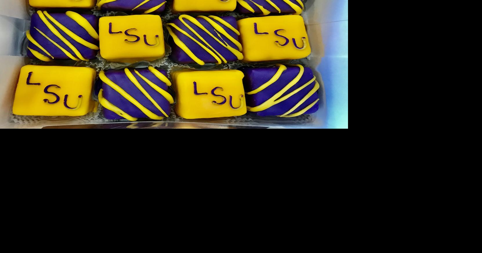 If you want LSU-themed snacks for a national championship watch party ...