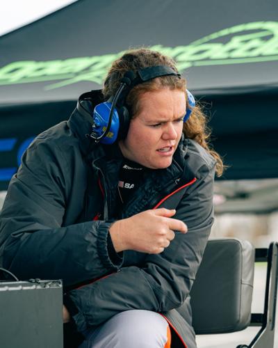 Lafayette native car driver Sarah Montgomery paving way | Entertainment ...