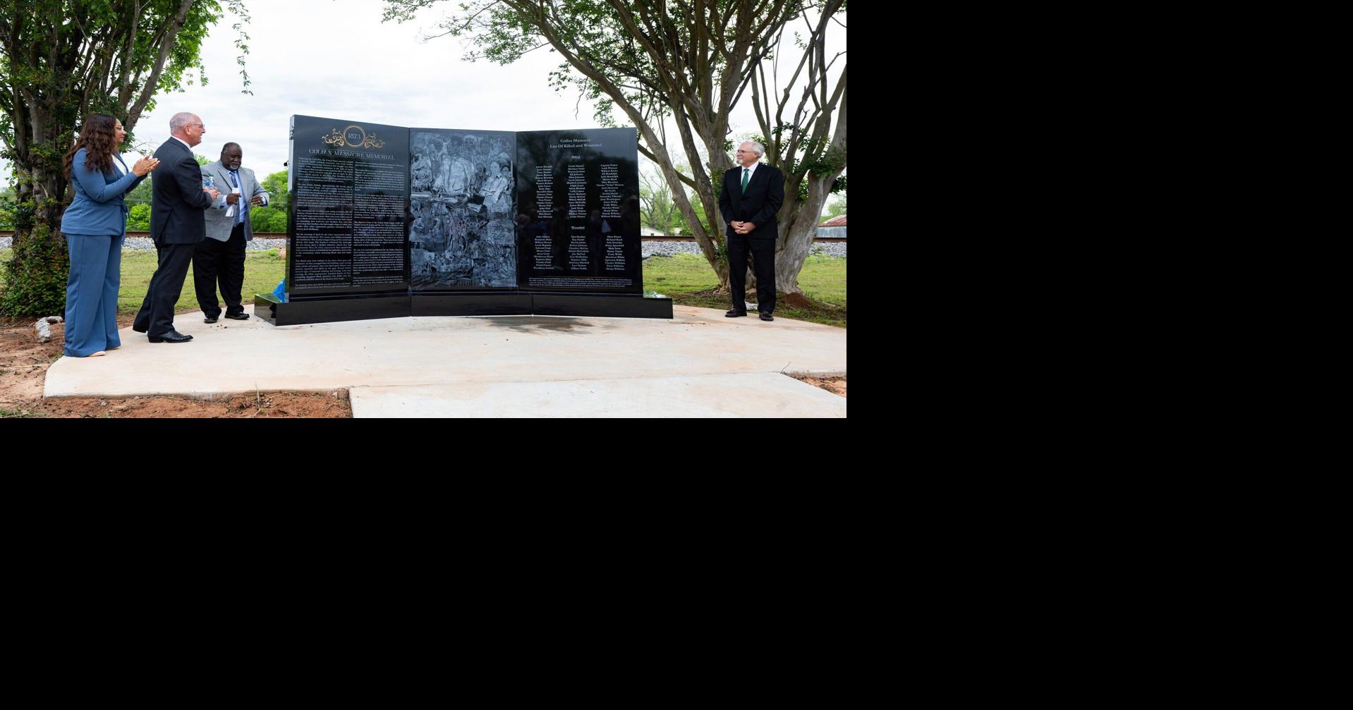 Louisiana unveils new monument to Colfax race massacre | News ...