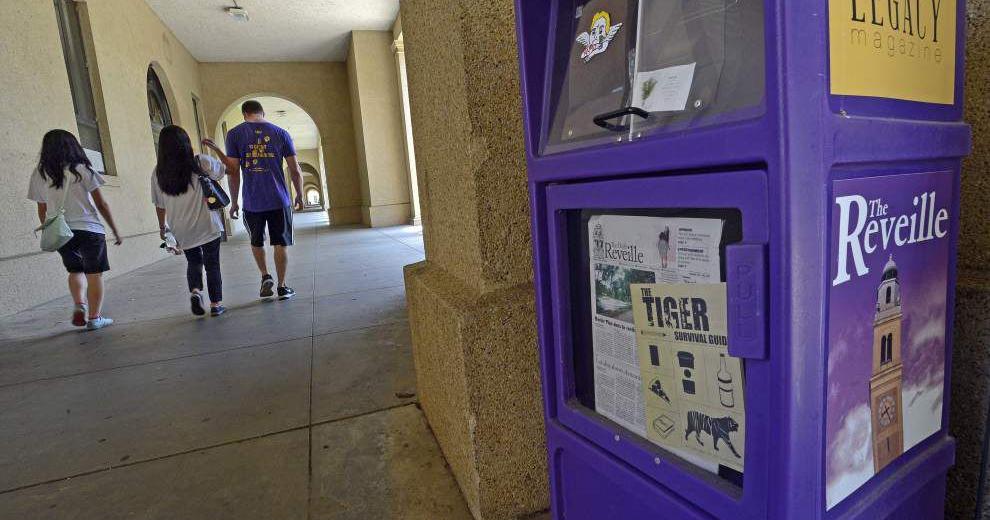 LSU's Daily Reveille to end daily print edition, scale back to weekly ...