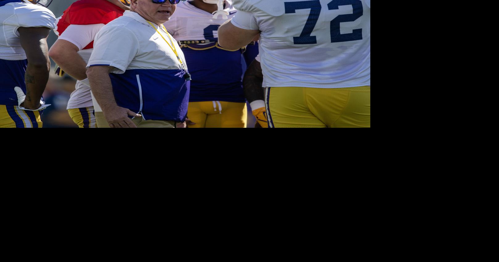Brian Kelly says he understands Jeff Landry's anthem stance | LSU ...