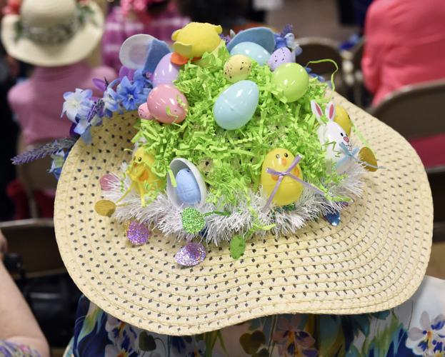 Colorful custom bonnets brighten Easter party at Gonzales Senior Center ...