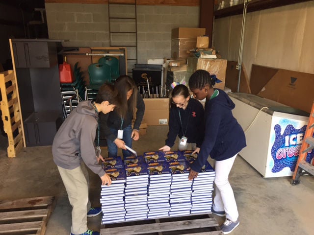 Copper Mill Elementary principal delivers supplies to Houston | Zachary ...