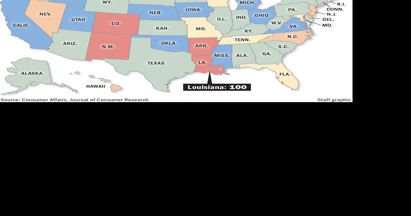 012626 Road Rage US map | | theadvocate.com