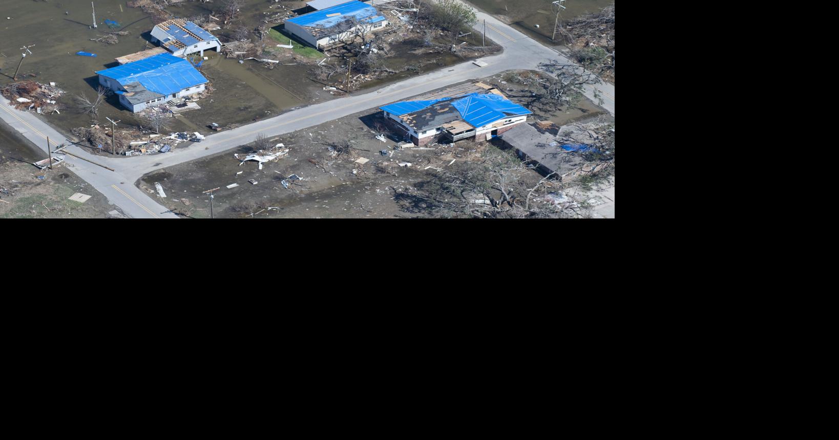 Aerial photos: See Hurricane Delta path of destruction in southwest ...