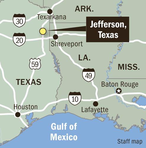 030225 Jefferson Texas map | | theadvocate.com