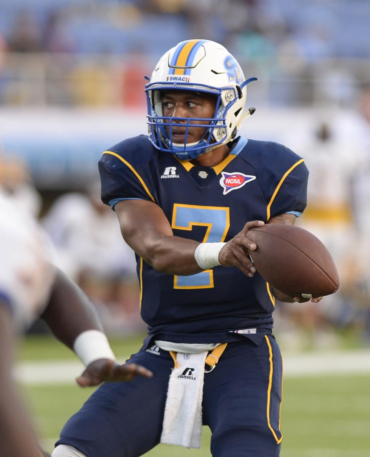 Southern quarterback Austin Howard cleared to play against Alabama A&M ...
