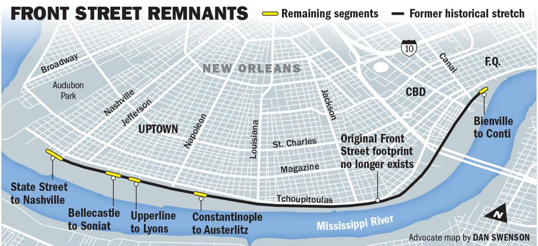 The story of Front Street: New Orleans' fragmented relic of the St ...