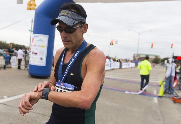 Thousands pound the pavement in the second Zydeco Marathon; path took ...