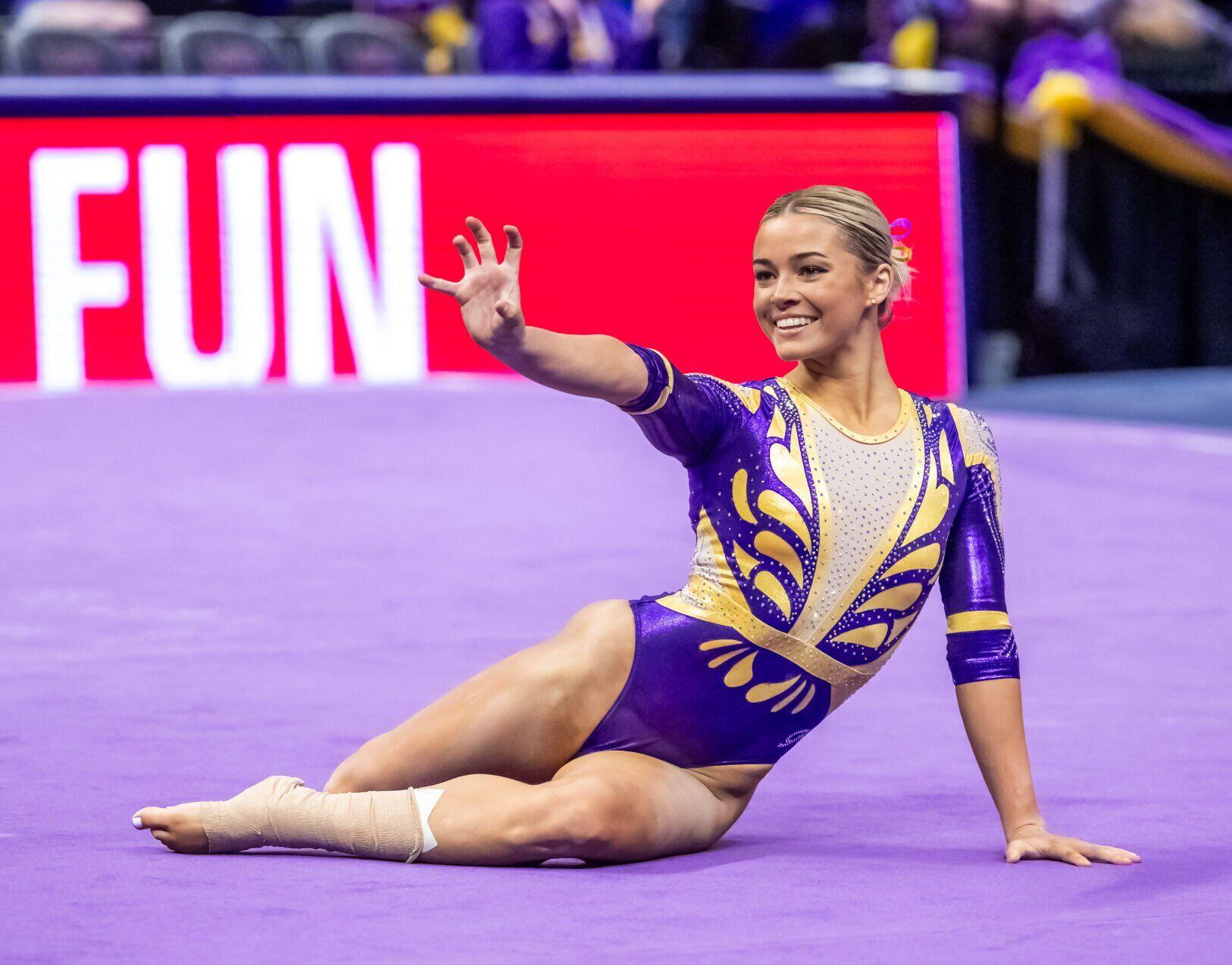 Photos: LSU gymnastics hosts annual Gym 101 exhibition at the PMAC ...