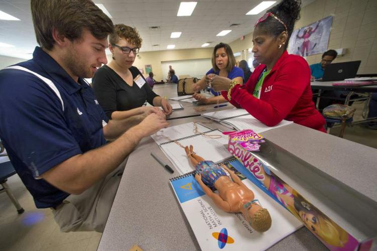 Photos: NMSI Barbie Doll Bungee Jumping | News | theadvocate.com