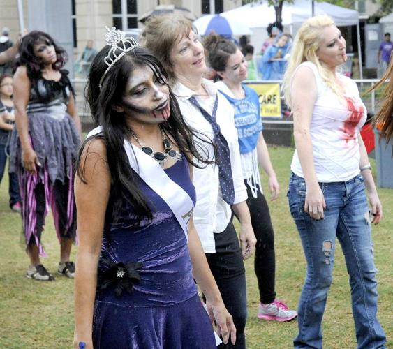 Photos: Friendly ghosts, dancing zombies roll through downtown Baton ...