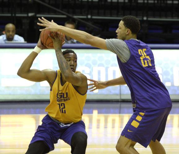 Photos: Ben Simmons in spotlight at LSU men's, women's basketball media ...