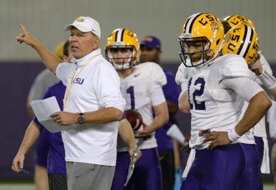 LSU football coaches Jeff Grimes, Ed Orgeron receive raises; new salaries, Cam Cameron’s ...