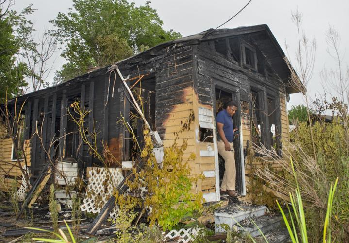 Watch: Firefighters battle massive arson blaze at vacant house on ...