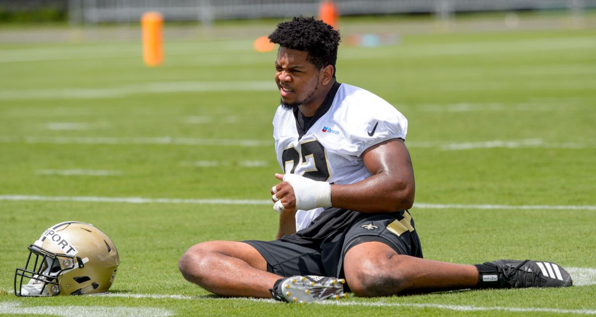 Marcus Davenport, happy with early development, refuses to let thumb ...