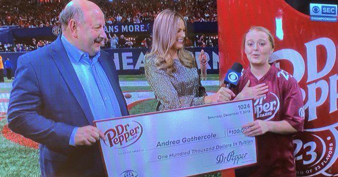 Baton Rouge medical student Andrea Gathercole wins $100K Dr Pepper ...