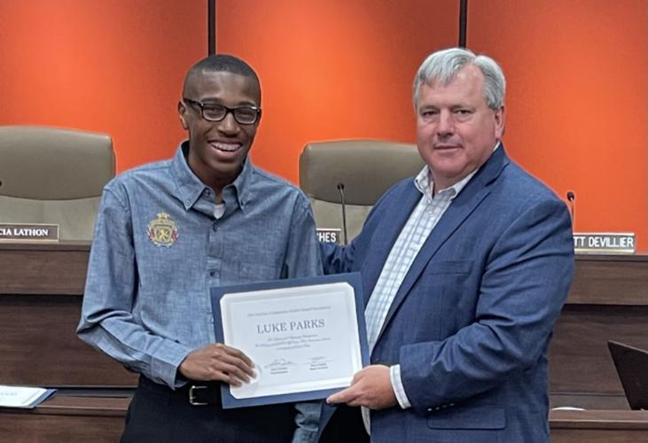 Zachary School Board honors a student and a teacher at October meeting ...