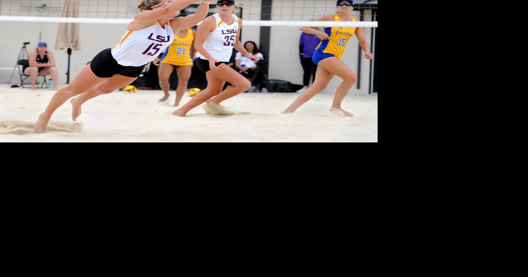 LSU beach volleyball caps off perfect weekend with wins over Loyola ...