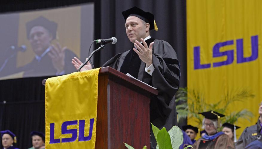 Video: Steve Scalise channels 'Eye of the Tiger' for LSU commencement ...