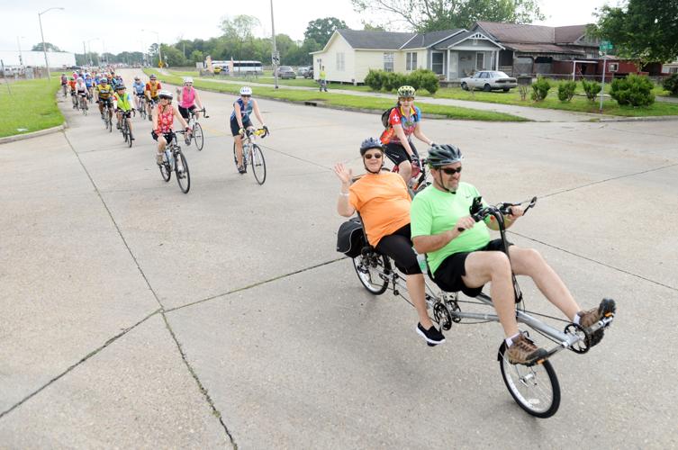 Photos: Cycle Zydeco riders begin journey across Acadiana | Photos ...