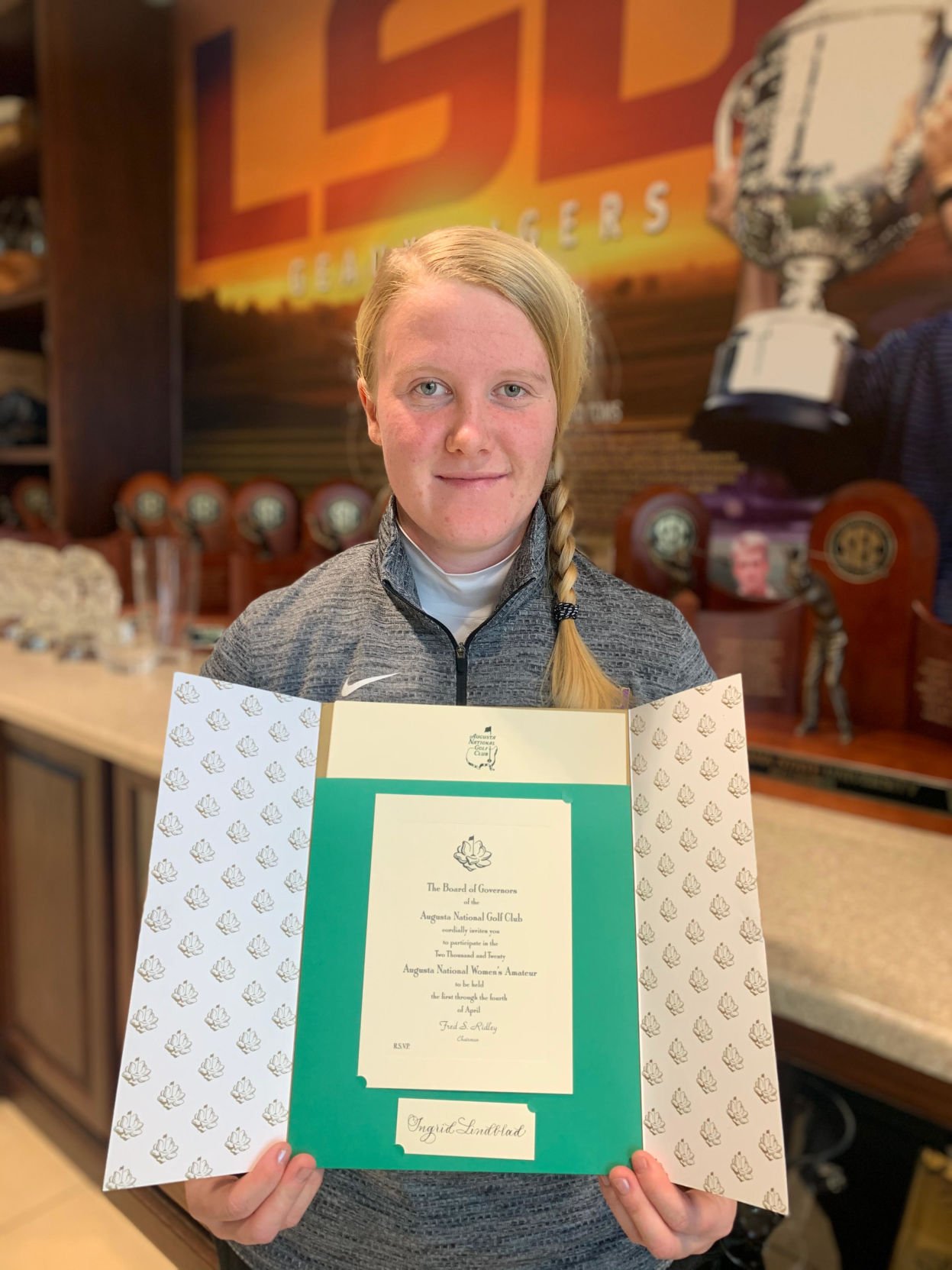 LSU golfer Ingrid Lindblad tabbed to play on Arnold Palmer Cup ...