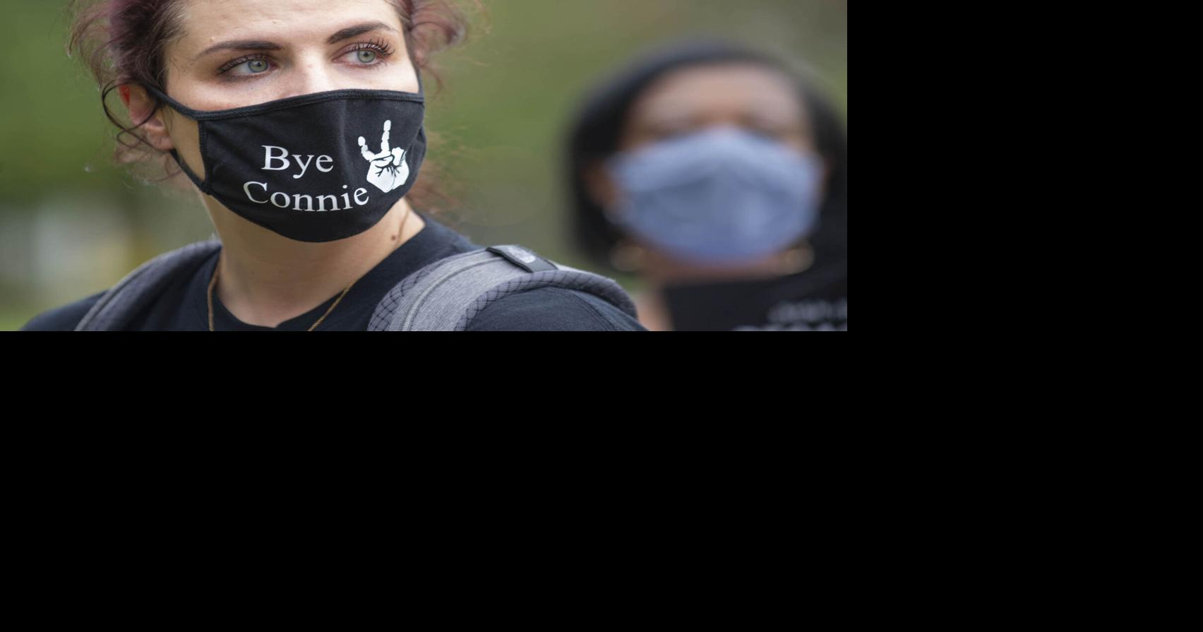 Baton Rouge protesters march to home of Connie Bernard demanding she ...
