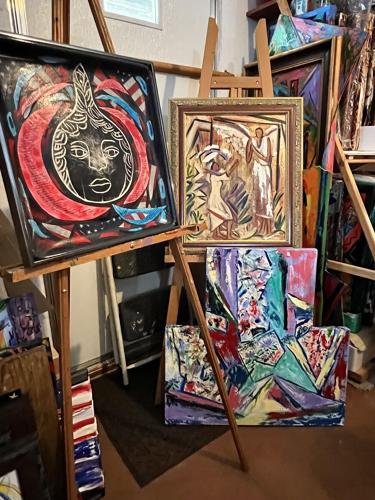 Malaika Favorite tells her artistic story through an explosion of color ...