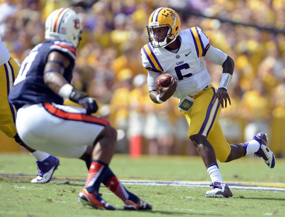 A game manager and running threat, LSU QB Brandon Harris doing more ...