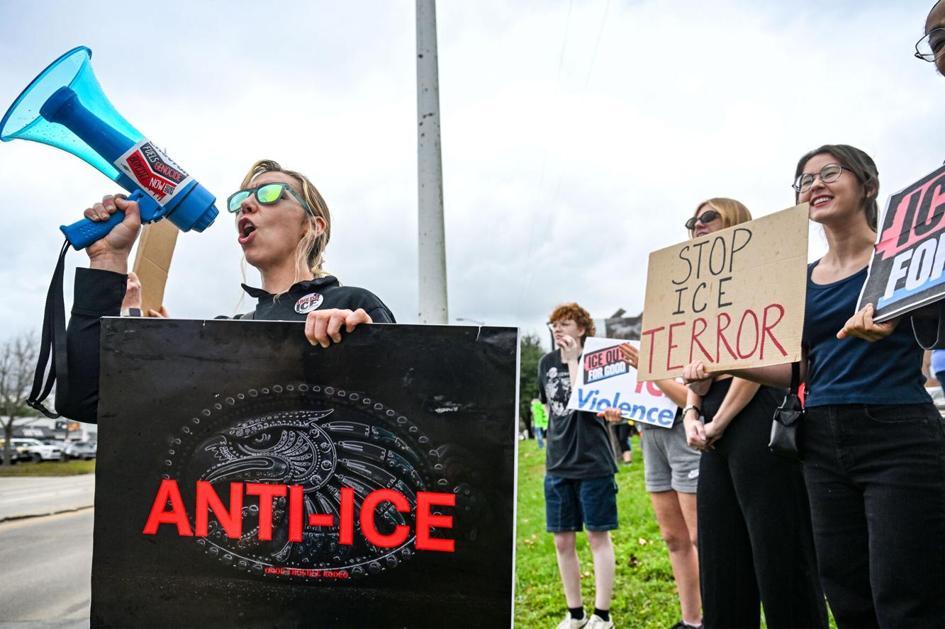 Photos: Hundreds gather to protest ICE | Photos | theadvocate.com