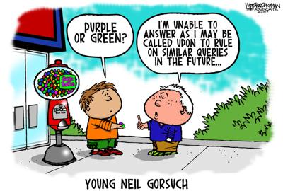 Walt Handelsman: Young Neil Gorsuch | Opinion | theadvocate.com