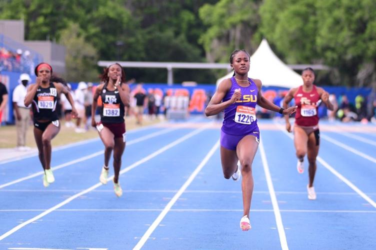 LSU sprinter Favour Ofili sets collegiate record while winning 200 ...