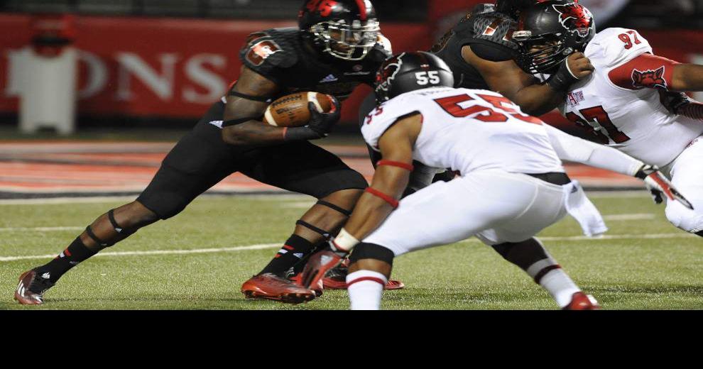 Cajuns running back Alonzo Harris credits surging offensive linemen ...