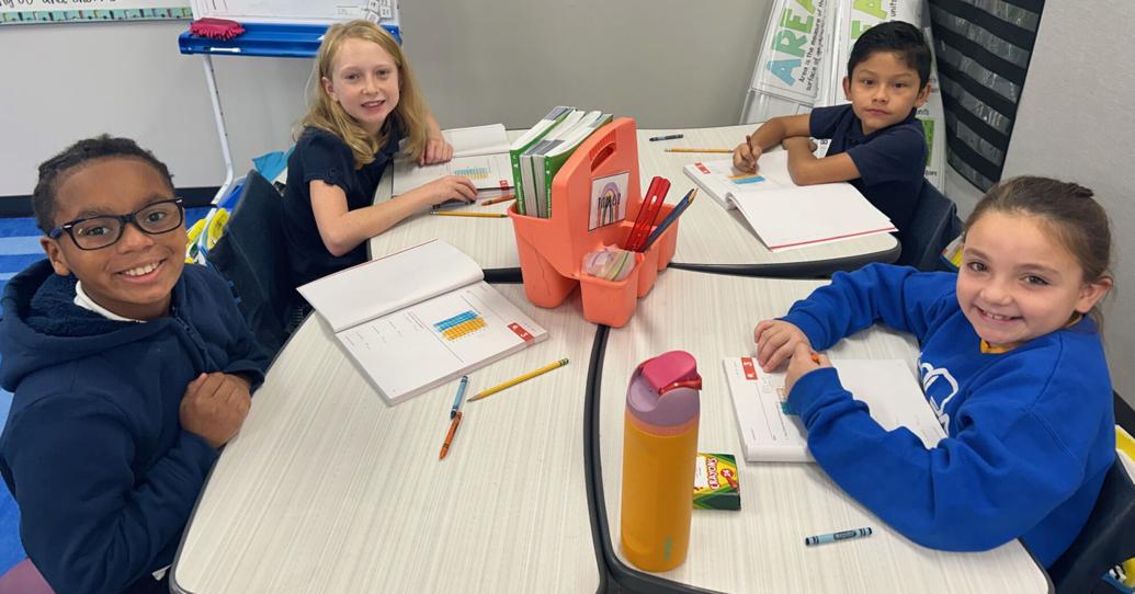 Bains Elementary students apply arrays to multiplication | St ...