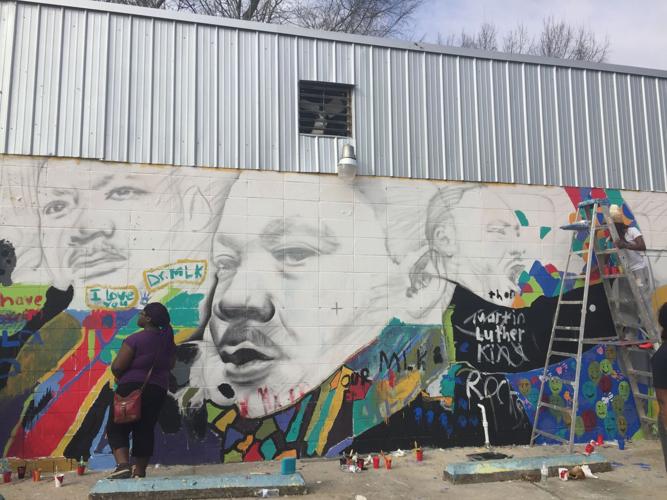 Martin Luther King's legacy inspires murals, gardens along Gus Young ...