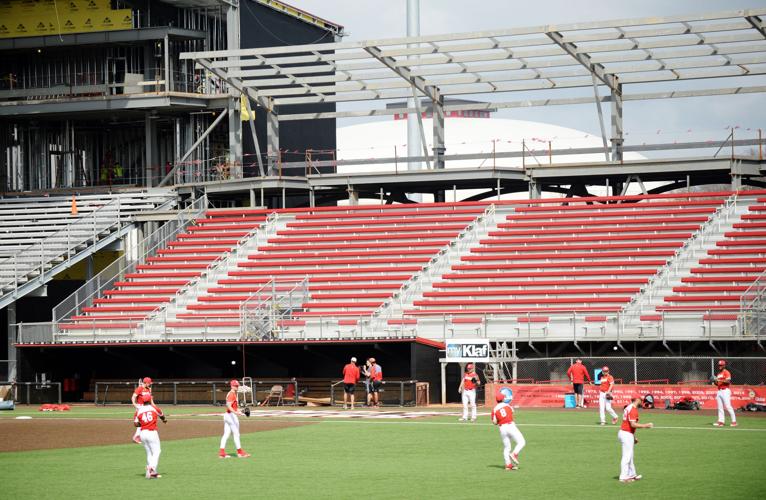 Photos: New UL-Lafayette baseball grandstand construction continues as ...