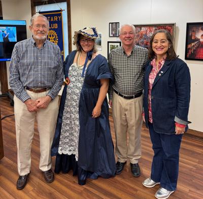 Rotary Club of St. Francisville learns about Felicité de Galvez | St ...
