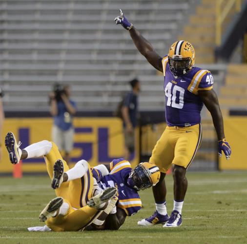 The depth is back: LSU's three freshman linebackers are seeing a lot of ...