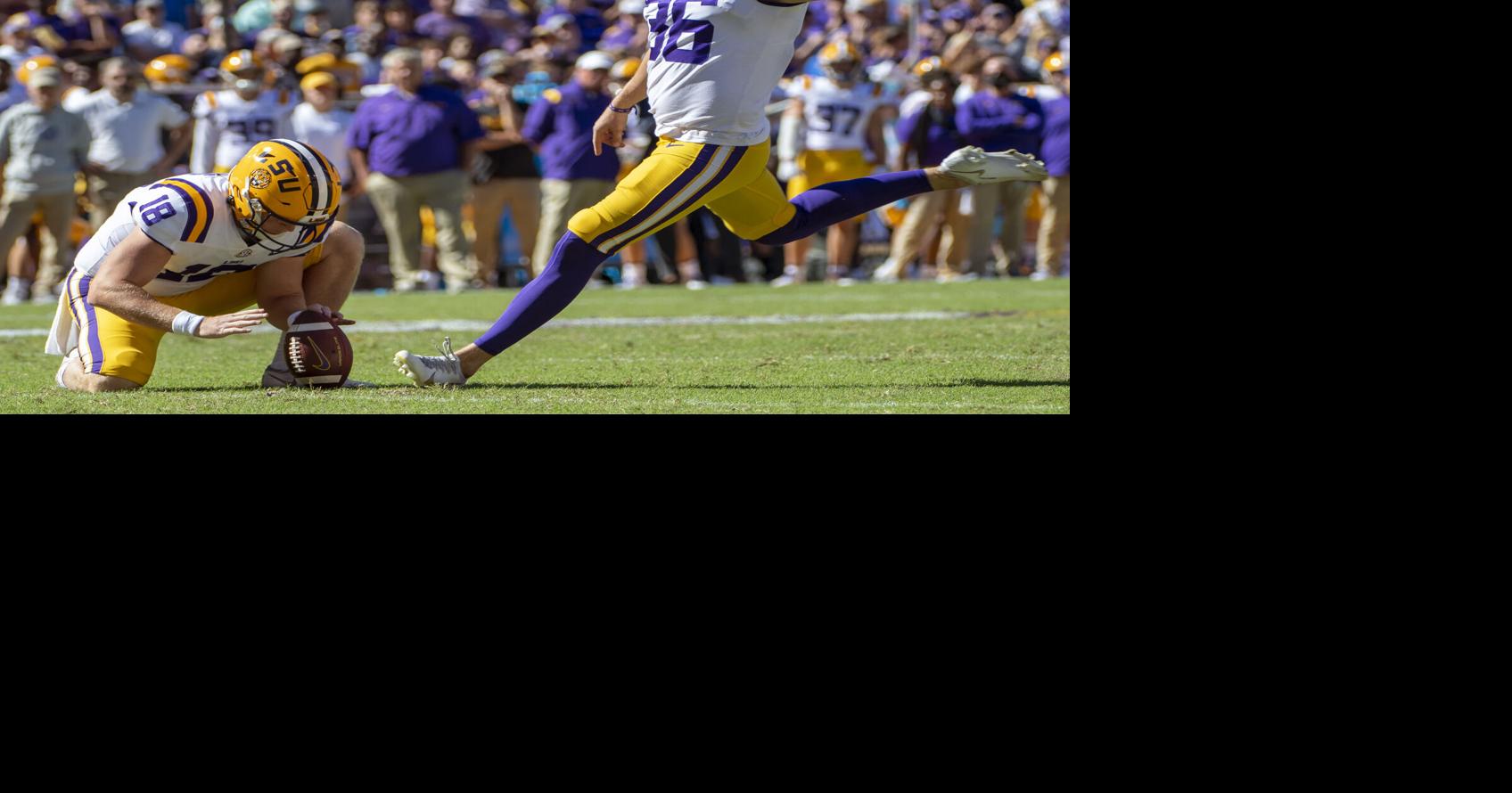 LSU's Cade York sees one kicking streak extended while another ends ...
