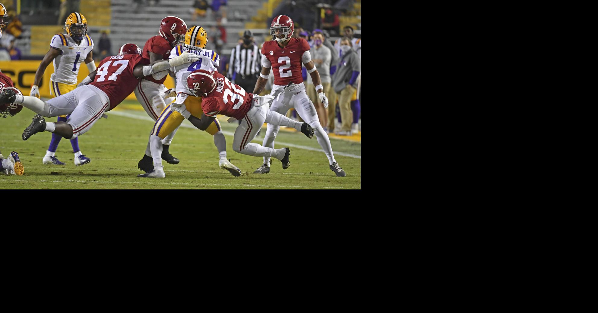 LSU 'tried to get in our heads,' Alabama's Dylan Moses says after ...